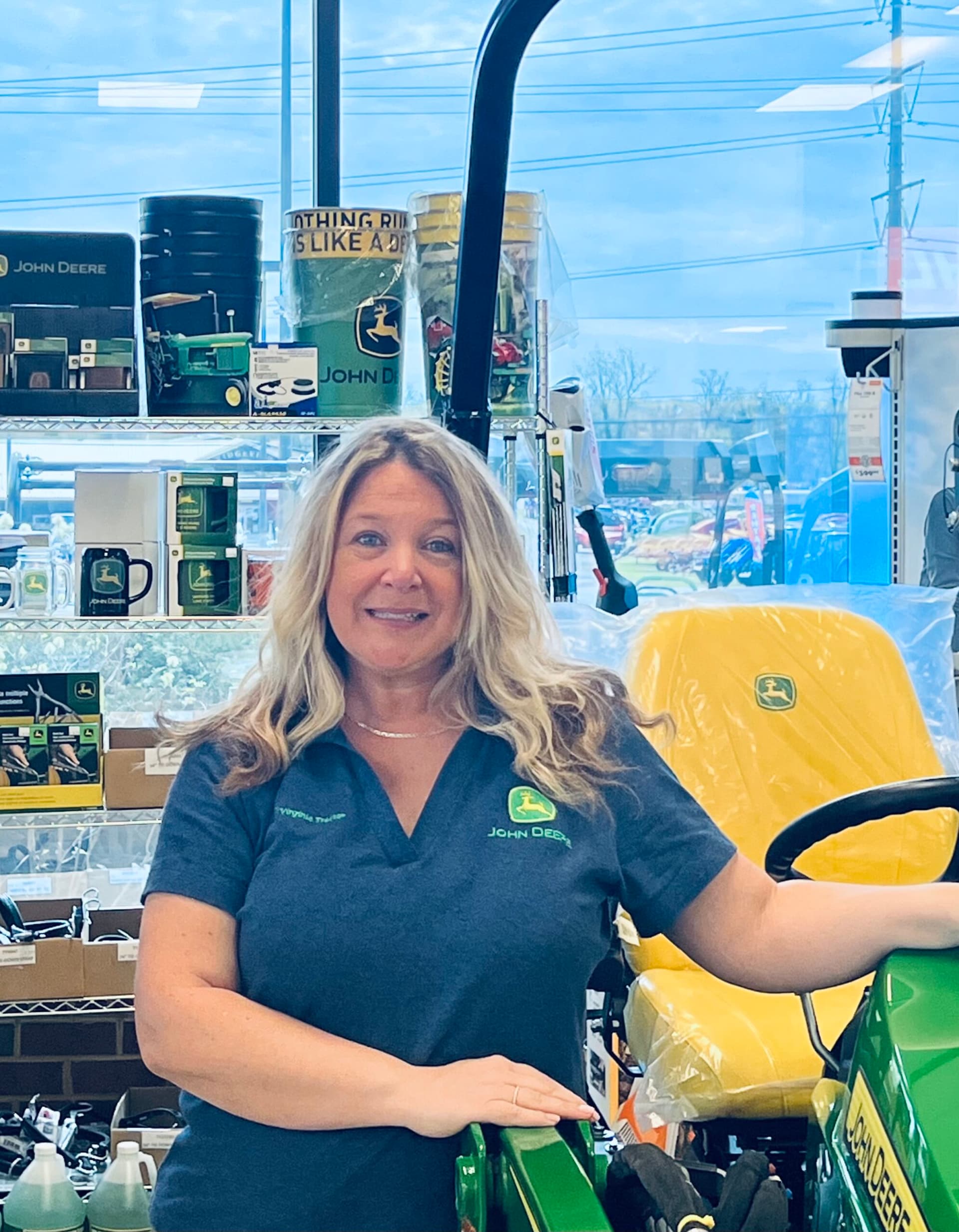 Orange - Virginia Tractor - John Deere